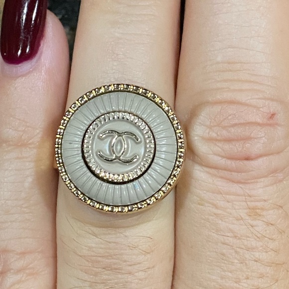 Accessories | Low Start Grayish And Gold Button 24k Gold Plated ...